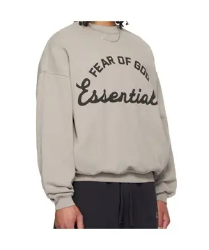 Fear Of God Training 90s Crewneck Sweatshirt - Gray