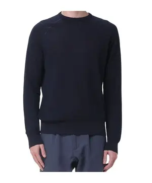 Eleventy Long Sleeve Pullover Sweater - Black