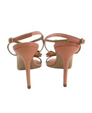 FERRAGAMO Open-toe High-heeled Sandals With Bow Detailing