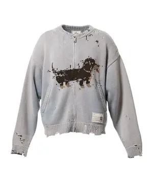 Mihara Yasuhiro Cuffed Cardigans For Men
