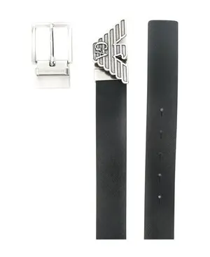 Emporio Armani Reversible Interchangeable-buckle Belt