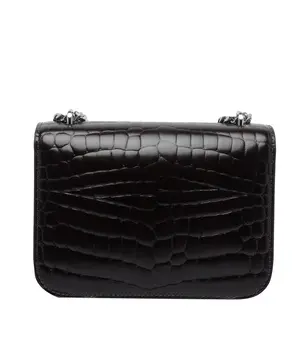 Tory Burch Eleanor Logo Shoulder Bag - Black