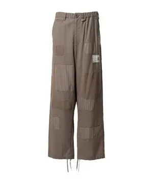 Mihara Yasuhiro Wool Repaired Patchwork Pants
