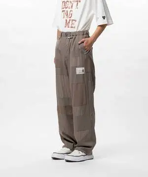 Mihara Yasuhiro Wool Repaired Patchwork Pants