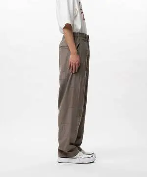 Mihara Yasuhiro Wool Repaired Patchwork Pants