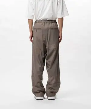 Mihara Yasuhiro Wool Repaired Patchwork Pants