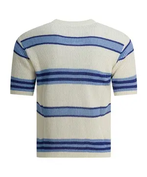 HUMAN MADE Striped Short-sleeve Knitwear