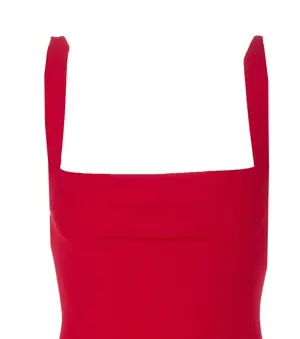 Solace Fitted Long Dress With Side Slit