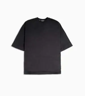 Jacquemus Round Neck Ventadou Jersey T-shirt - Black