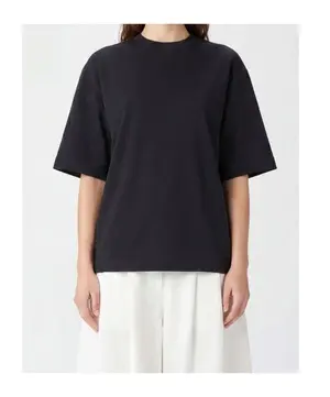 Jacquemus Round Neck Ventadou Jersey T-shirt - Black