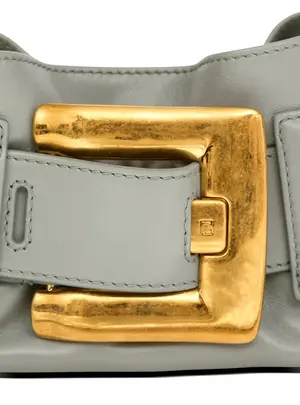 Balmain Mini Anthem Bag In Calfskin Leather