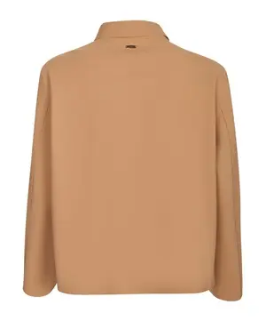 Herno Long Sleeved Collared Jacket With Front Pockets