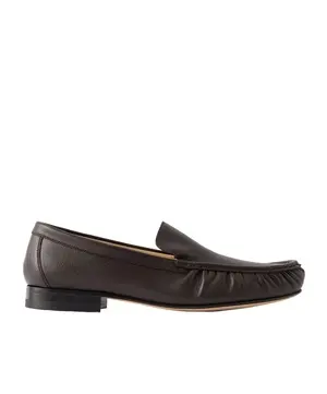 Manolo Blahnik Stacked Heel Flats For Women