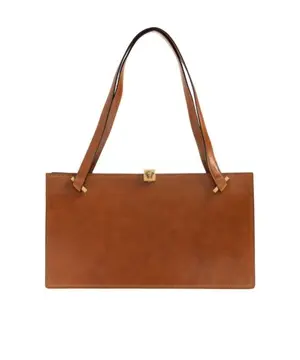 Versace Severine Top Handle Bag - Brown