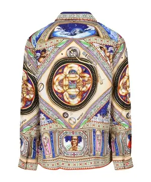Casablanca Cherub Print Shirts - Multicolor