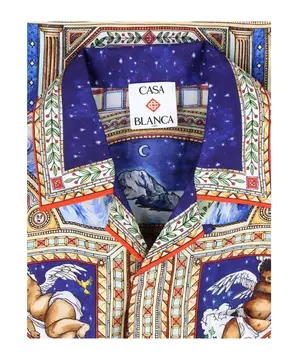 Casablanca Cherub Print Shirts - Multicolor