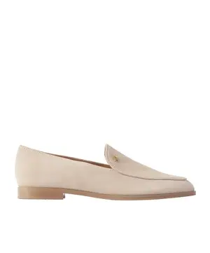 Women's Nude Suede Flats