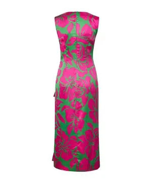 Dries Van Noten Sleeveless Floral Print Dress