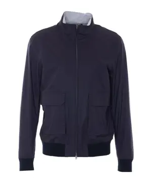 Herno High-neck Zip-up Jacket With Stand Collar