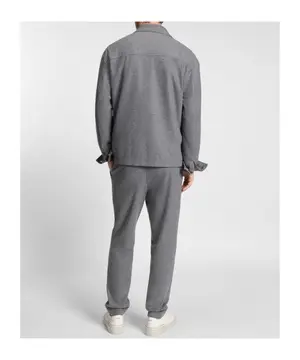 Hugo Boss Long Sleeve Casual Jacket With Snap-button Fastening