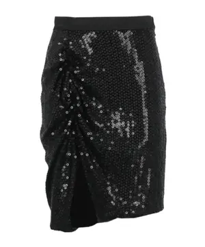VIVIENNE WESTWOOD Ruched Sequin Mini Skirt