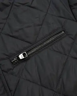 FERRAGAMO Quilted Stand Collar Jacket
