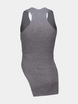 Stella McCartney Sleeveless Asymmetric Knit Top