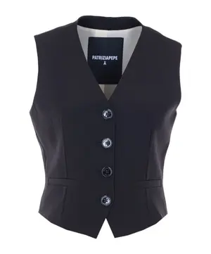 Patrizia Pepe Button Detailed Vests For Women