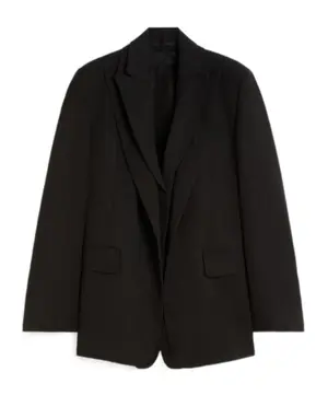 Sportmax Buttoned Blazer - Black