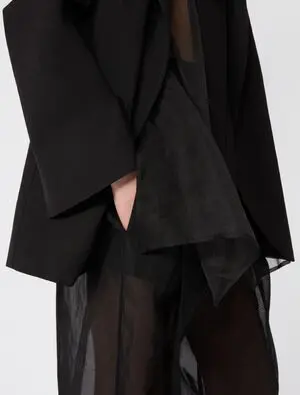 Sportmax Buttoned Blazer - Black