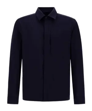 Herno Shirt Collar Pocket Jacket