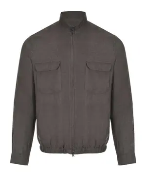 Herno Stand Collar Pocket Jacket