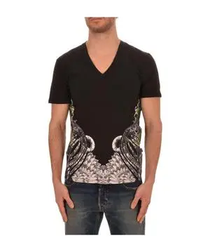 Just Cavalli Printed T-shirt - Black