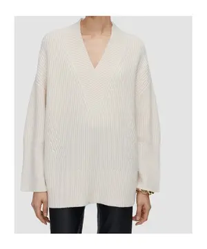 JOSEPH Oversized V-neck Sweater