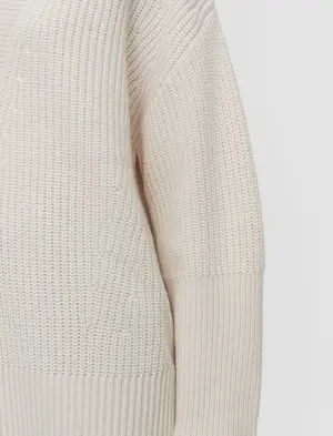 JOSEPH Oversized V-neck Sweater