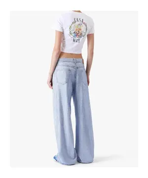 Casablanca Casa Way Cropped T-shirt