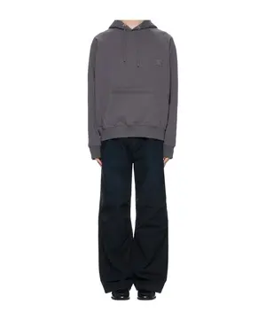 WOOYOUNGMI New Style Hooded Back Logo Sweatshirt