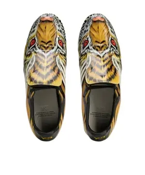 Y3 Graphic Print Slip-on Sneakers - Multicolor