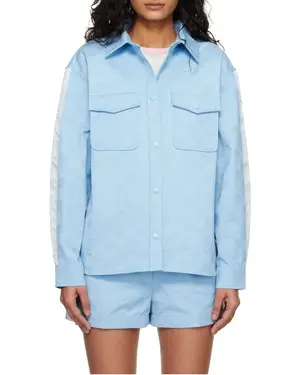 Casablanca Monogram Jacquard Shirt - Blue