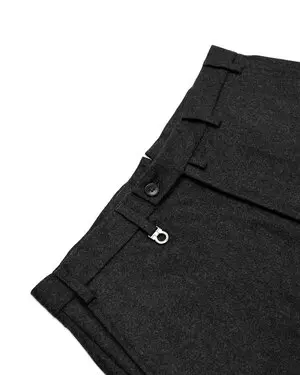 FERRAGAMO Straight Leg Casual Pants - Black