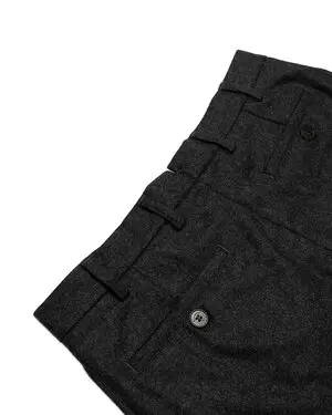 FERRAGAMO Straight Leg Casual Pants - Black