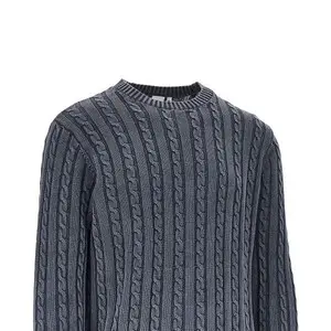 Aspesi Cable-knit Sweater - Black