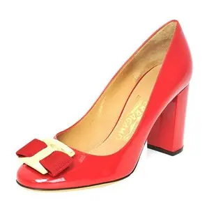 FERRAGAMO High Heel Pumps With Bow Detail