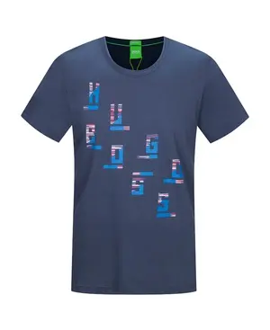 Hugo Boss Logo Details T-shirt - Blue