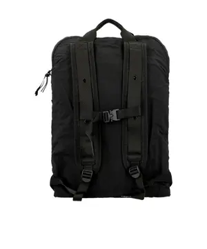 C.P. COMPANY Zippered Backpack - Black