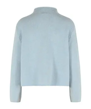 LISA YANG Nelsy Mock-neck Knitted Sweater
