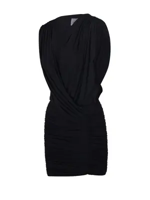 AMAZUIN Candice Ruched Mini Dress