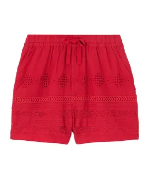 Isabel Marant Étoile Damina Broderie Anglaise Shorts