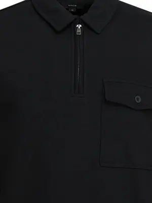 Vince Zip-pocket Polo Shirt