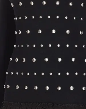 Liu Jo Crewneck Embellished Dress